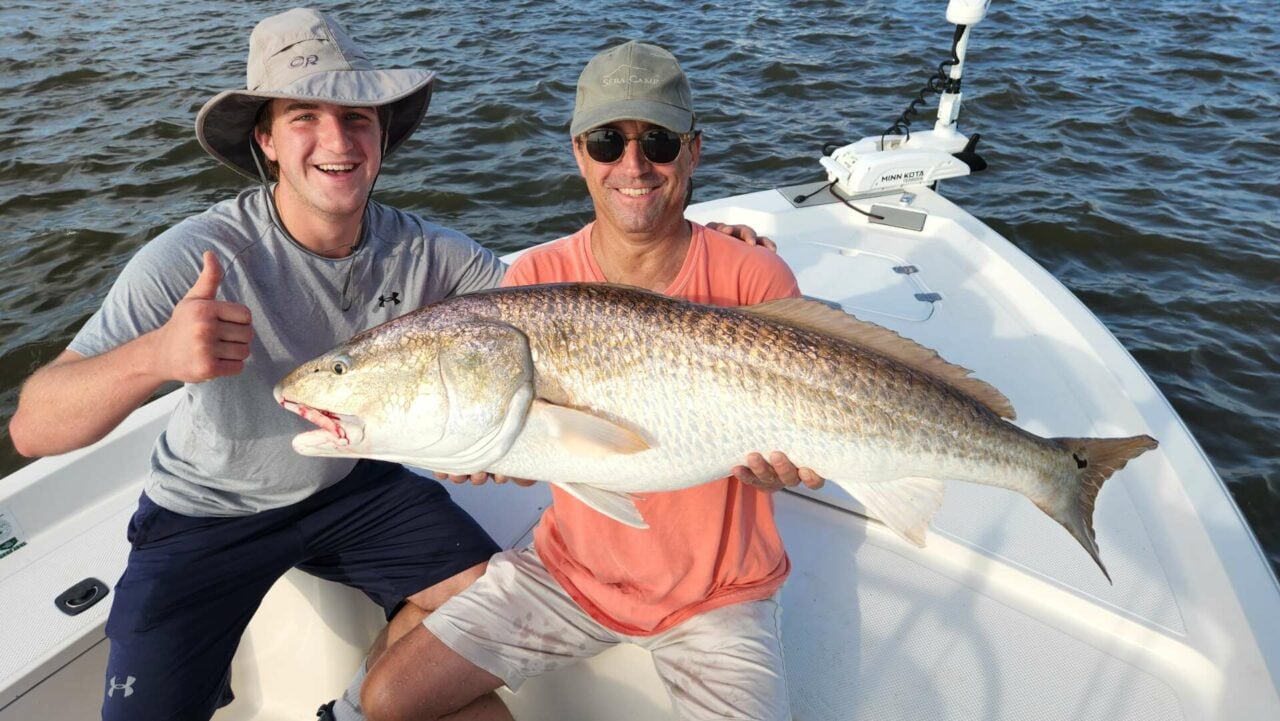 Fall Fishing Bull Red Drum - Harvest Moon Fishing Charters